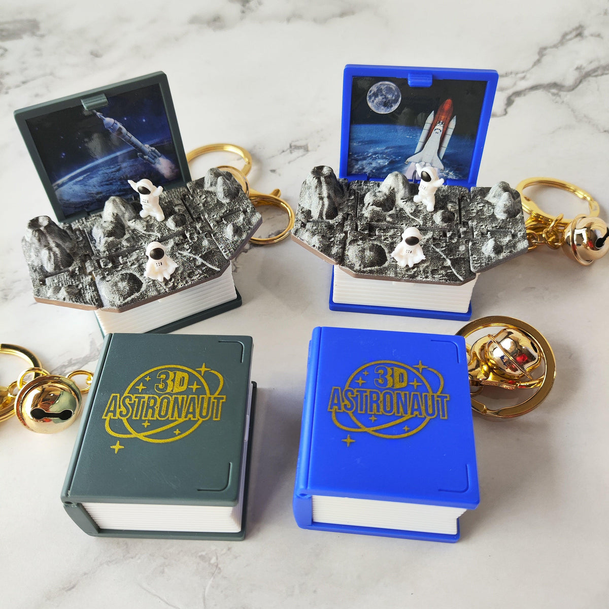 Astronaut 3D Diary Pop Up Keychain – Styletadka