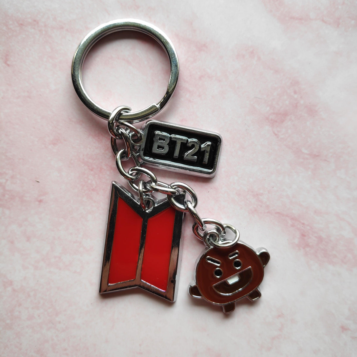 BT21 Metal Keychains – Styletadka