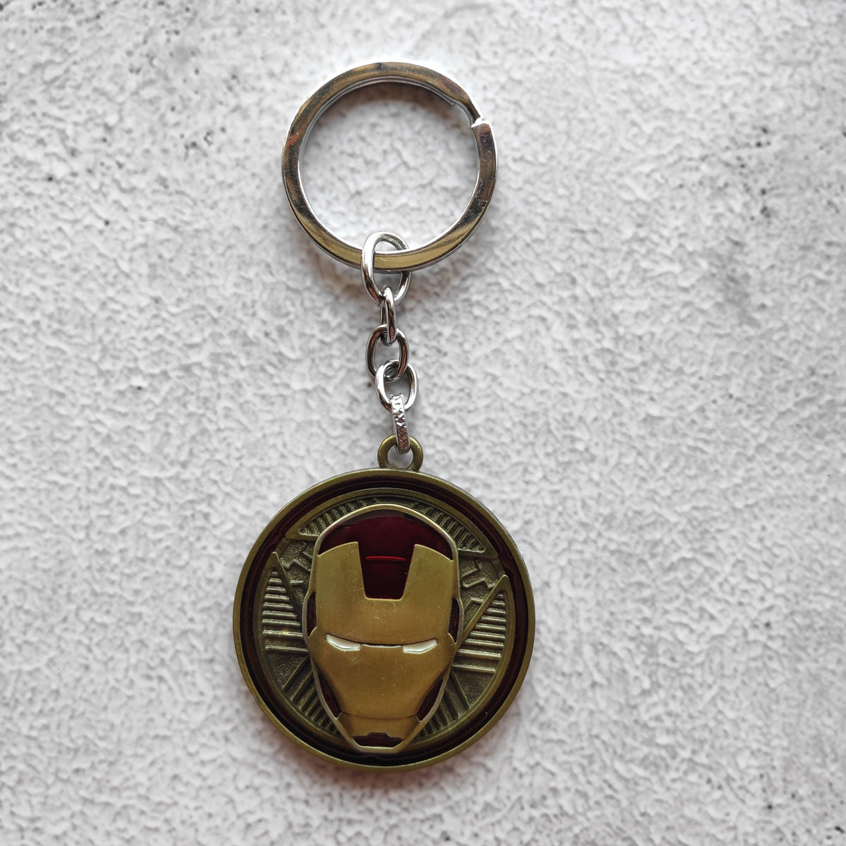 Iron Man Metal Rotating Keychain – Styletadka