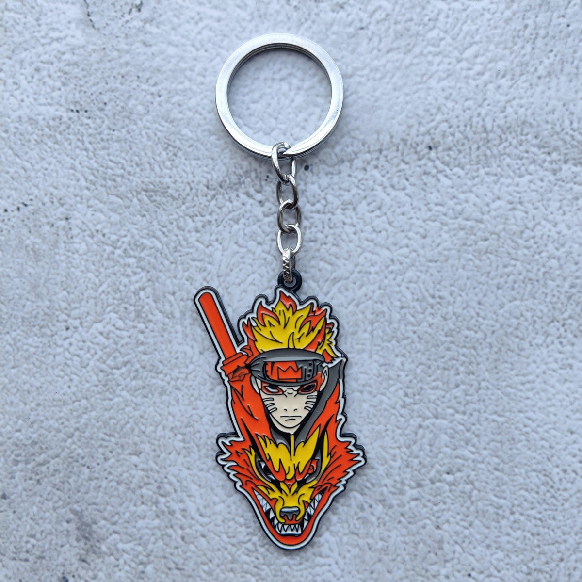 Naruto Face Metal Keychain – Styletadka
