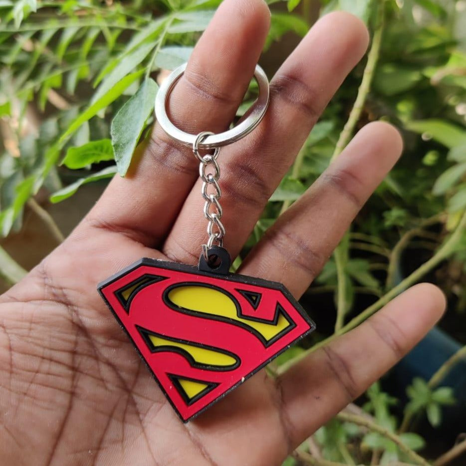 Superheroes PVC Keychain – Styletadka