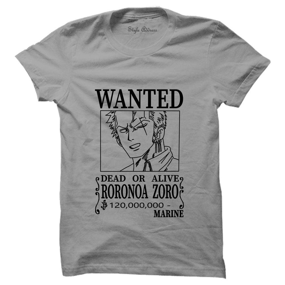 Zoro One Piece Anime T Shirt Styletadka