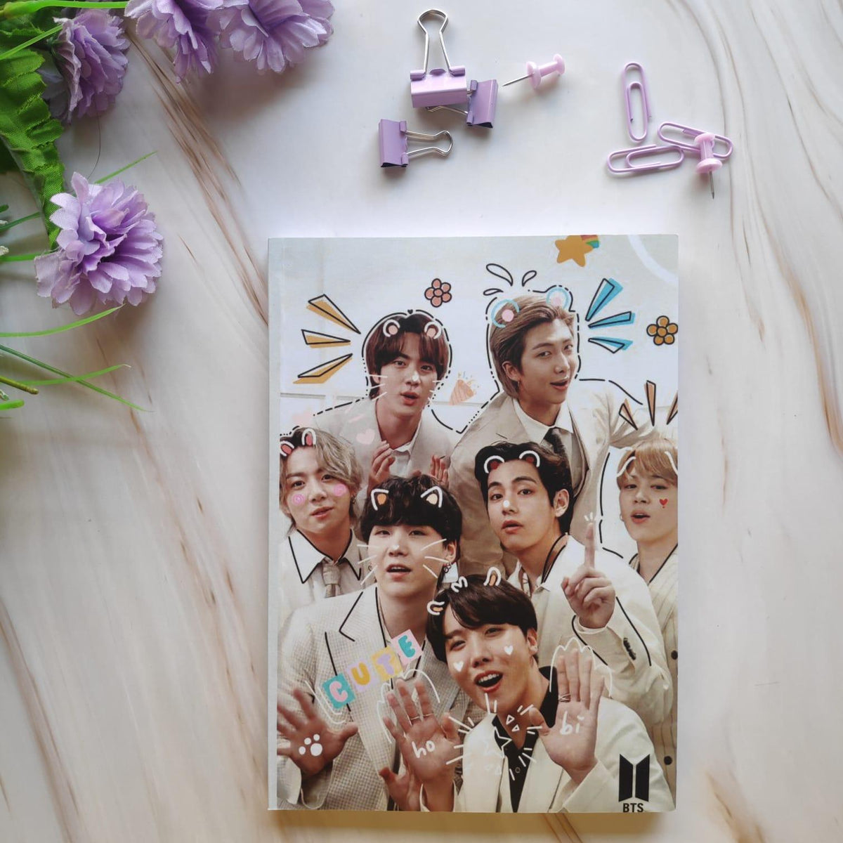 BTS Characters Notebook – Styletadka