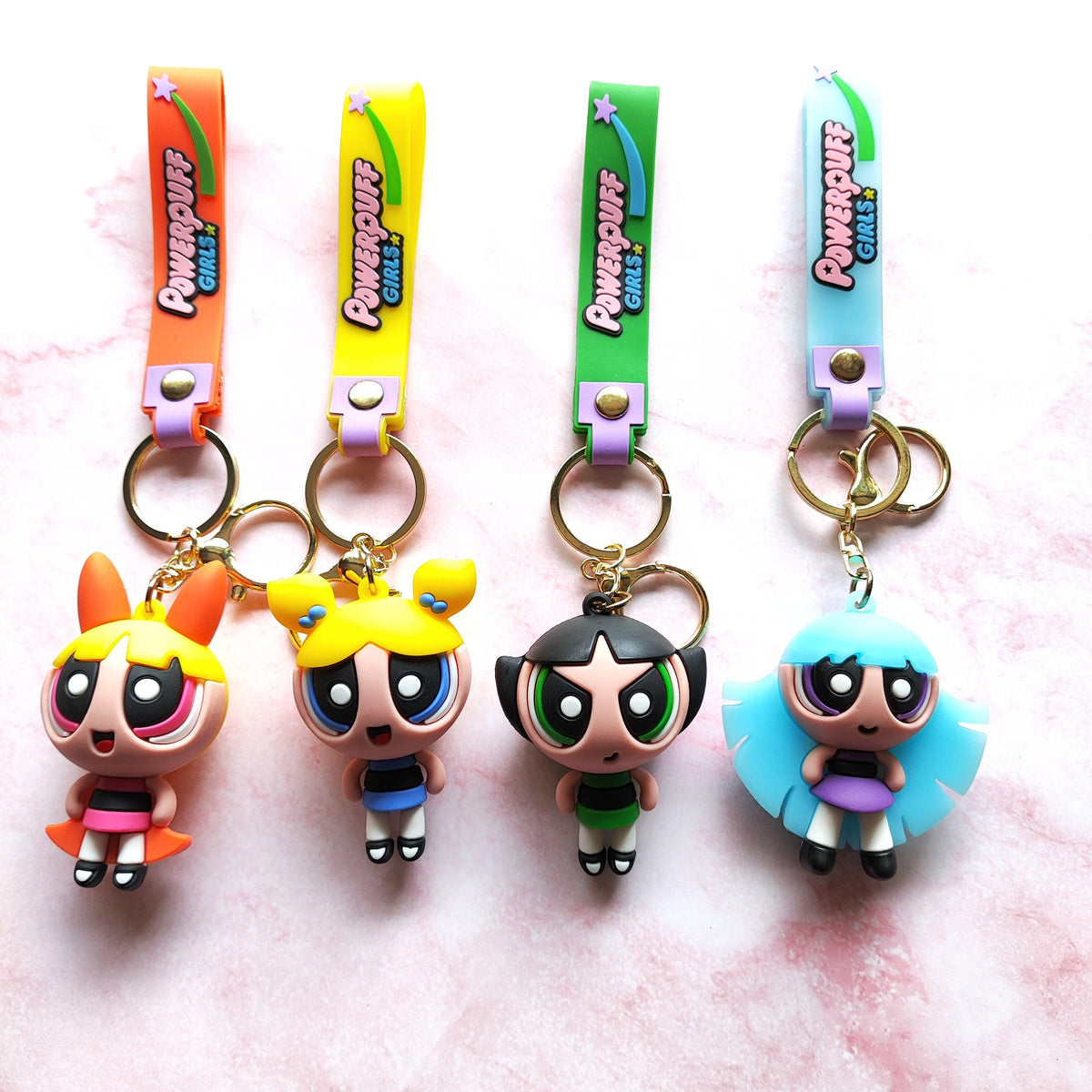 Powerpuff Girls 3D Keychains – Styletadka